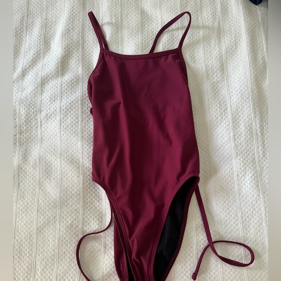 Jolyn Clothing | Swim | Burgundy Jolyn Suit Size 26 | Poshmark